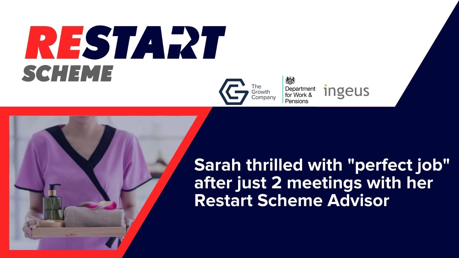 The Growth Company Employment | The Restart Scheme finds Sarah the ...